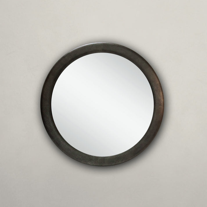 Saxon Round TV Mirror - £2,500 (was £9,281) – Simpsons London